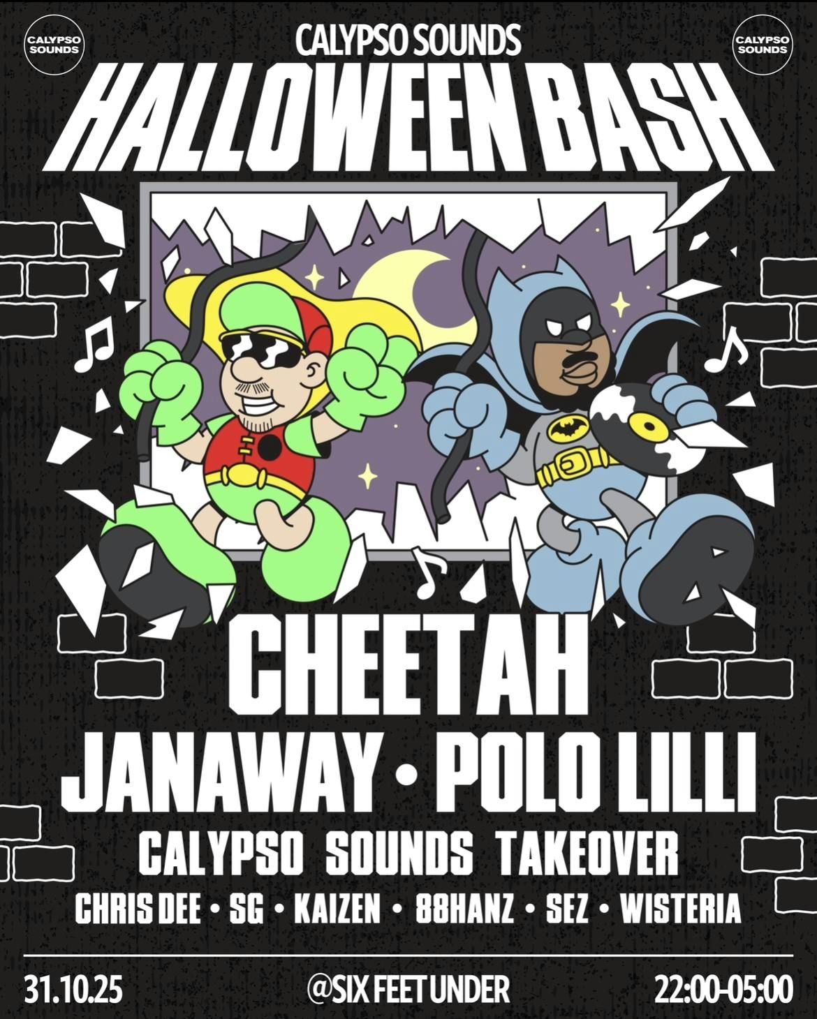 Cheetah x Janaway x Polo Lilli | Six Feet Under, Cardiff, WA | October ...
