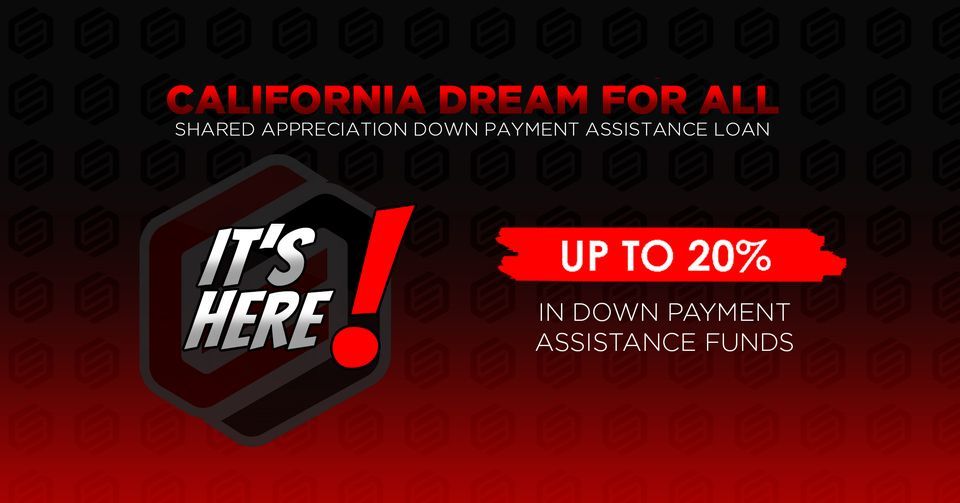 California Dream For All Down Payment Assistance Program | Live Seminar ...