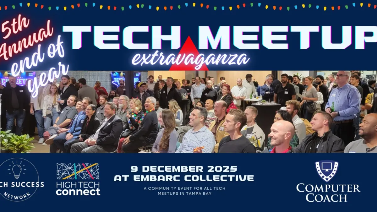 5th Annual End of Year Tech Extravaganza Meetup at Embarc Collective ...