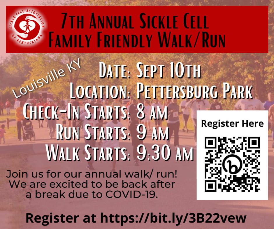 Sickle Cell Awareness Walk 2022 | Petersburg Park Louisville,ky ...