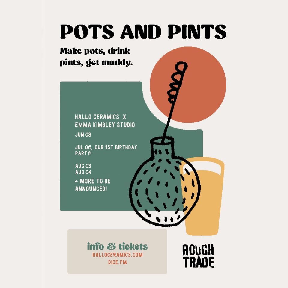 Pots and Pints - Our 1st Birthday! at Rough Trade Nottingham on 6th ...