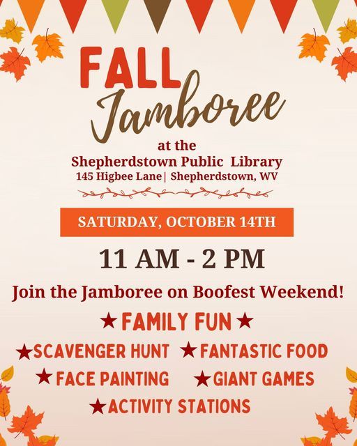 Fall Jamboree @ Shepherdstown Library at The Shepherdstown Public ...