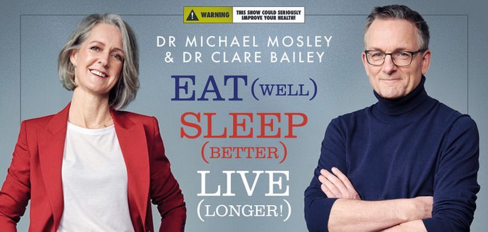 Dr Michael Mosley and Dr Clare Bailey Live in Liverpool | Philharmonic ...