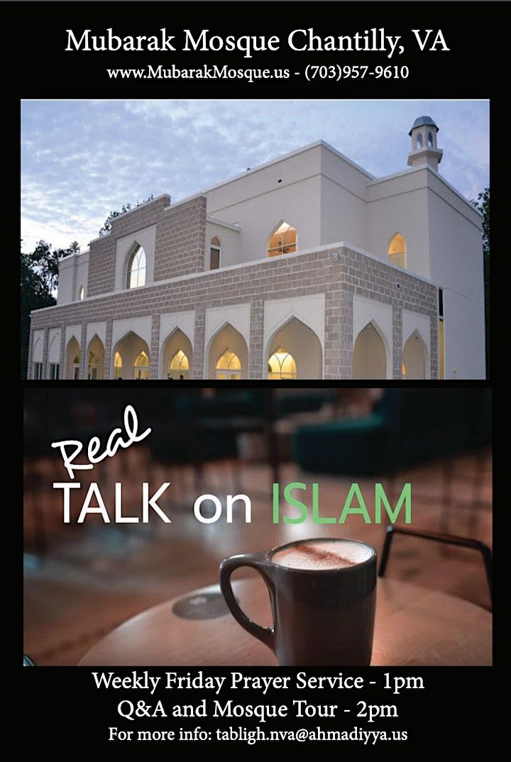 Real Talk on Islam at Mubarak Mosque, Chantilly on 16th December, 2022