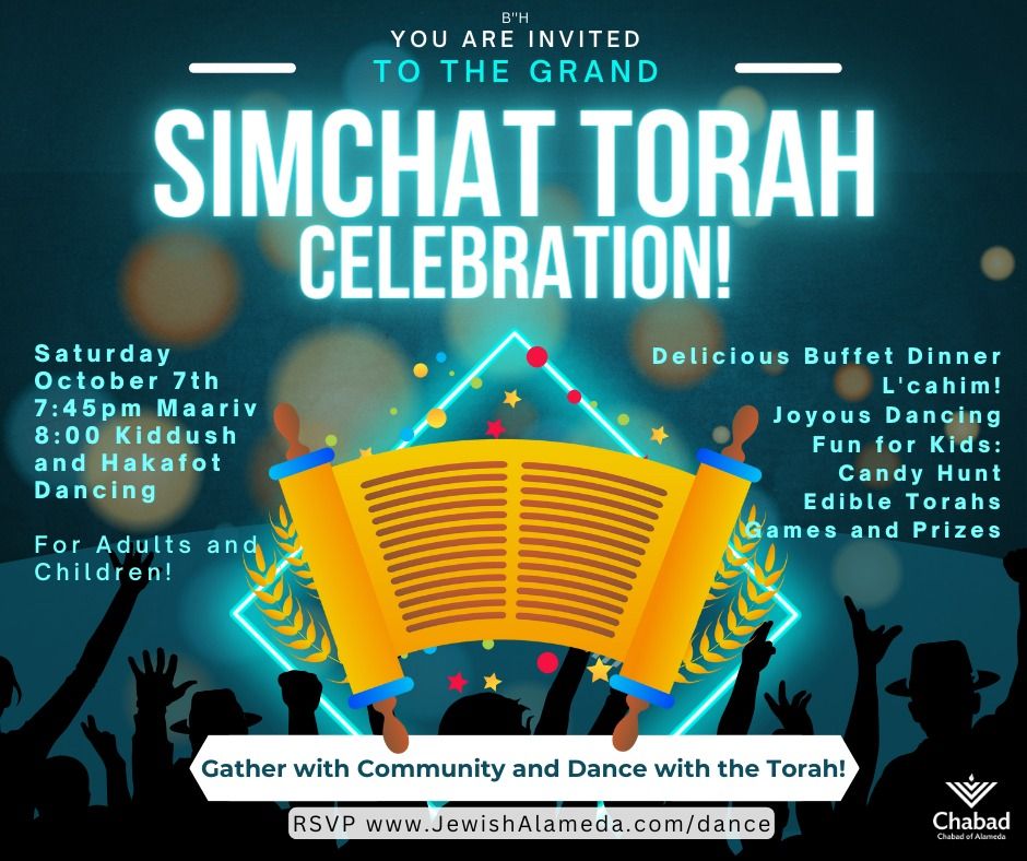 Simchat Torah Celebration - Alameda at Alameda, California on 7th ...
