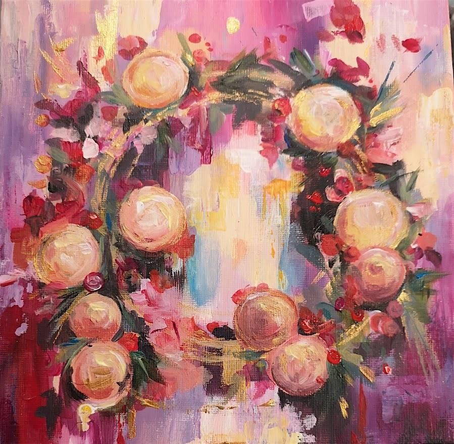 Paint Sip & Create Christmas Acrylics at North Bar,Harrogate. at North ...