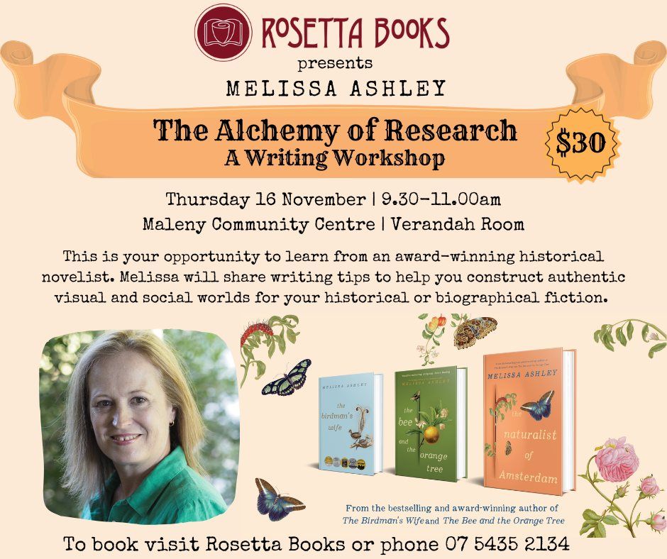 Rosetta Books presents; Melissa Ashley - The Alchemy of Research ...