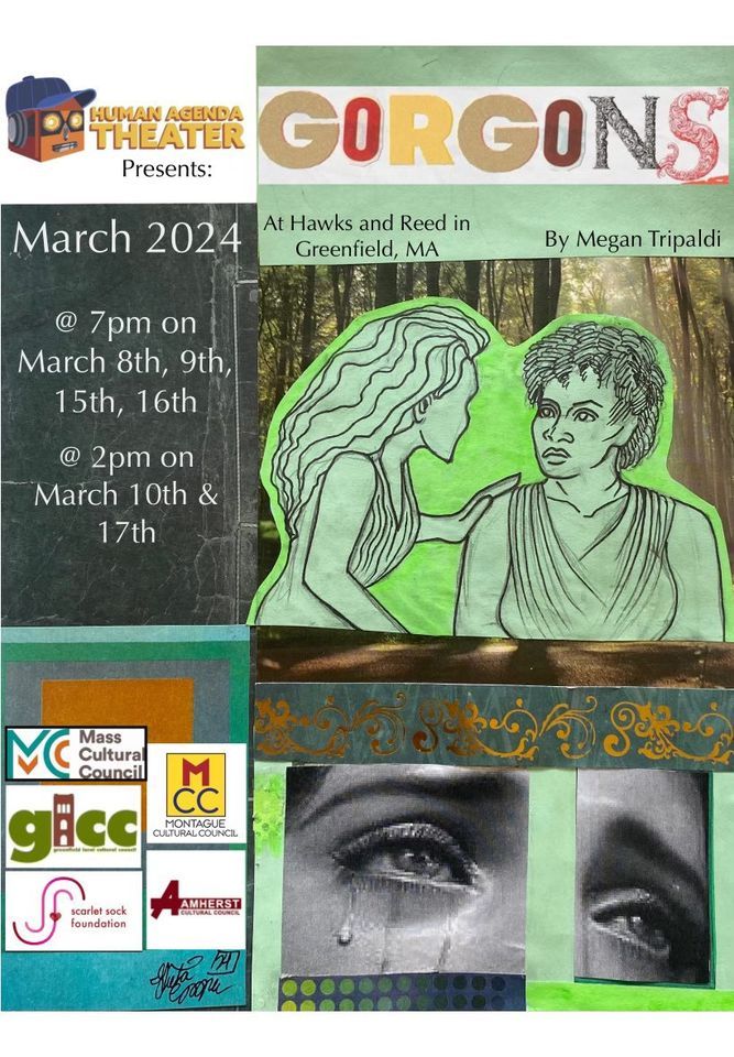 Gorgons by Megan E. Tripaldi - World Premiere! at Hawks and Reed ...