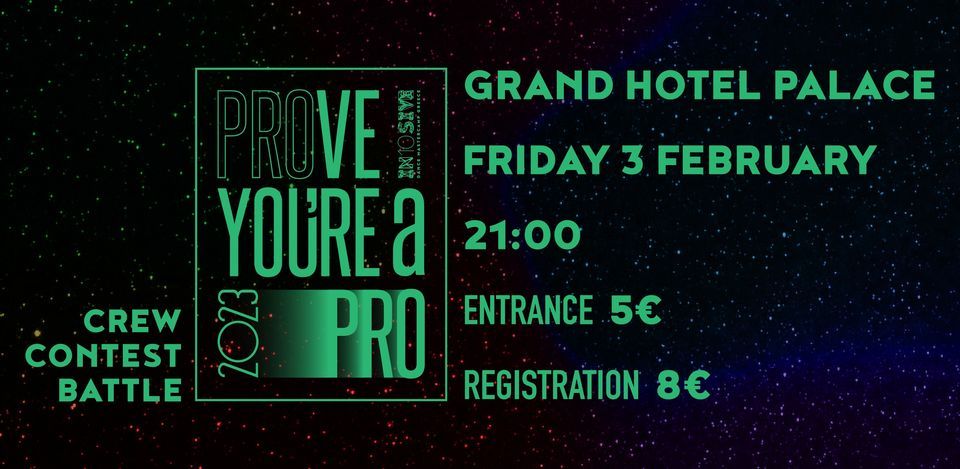 Prove Youre A Pro | Crew Choreography Contest | In10sive Mastercamp ...