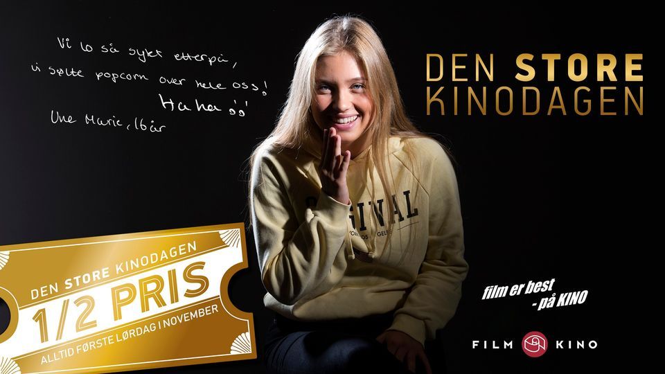 Den store kinodagen | Stryn Kino | November 5, 2022