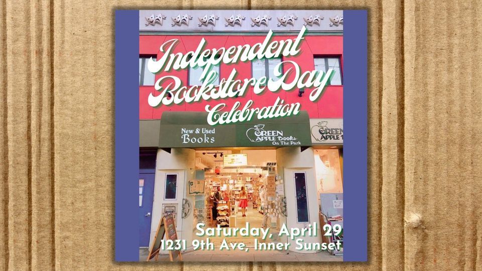 Books on the Park - Independent Bookstore Day 2023! | Green Apple Books ...