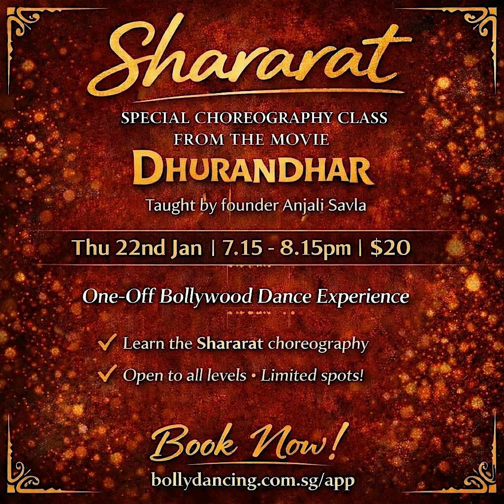 Shararat (Dhurandhar) Special Choreography Class at Bolly Dancing ...