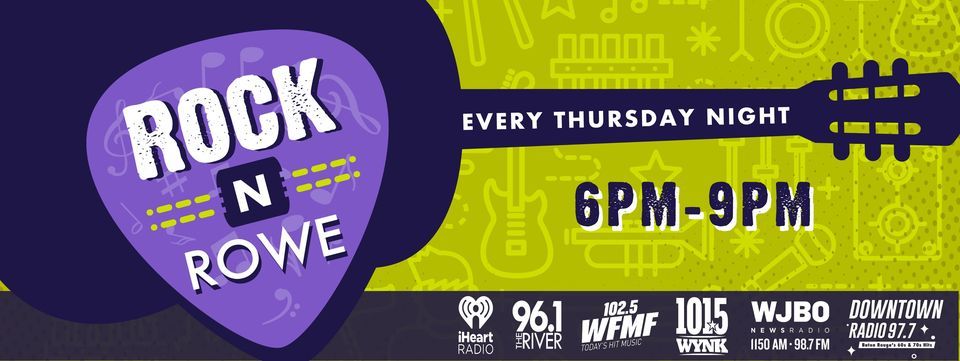 Rock N Rowe ft The V-Tones w/ David St. Romain | Perkins Rowe, Baton ...