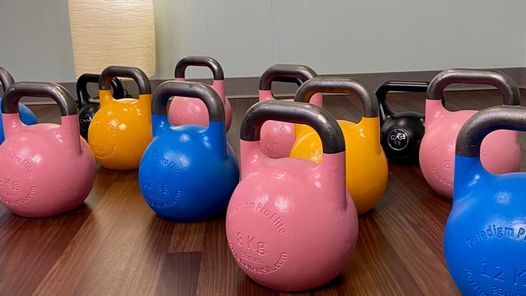 Pop-Up Inferno Hells Bells - 45-minute Kettlebell Workout | Aspire Yoga Center, Bossier City, LA ...