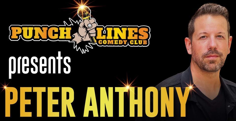 Peter Anthony at Punch Lines Comedy Club at Punch Lines Comedy Club ...