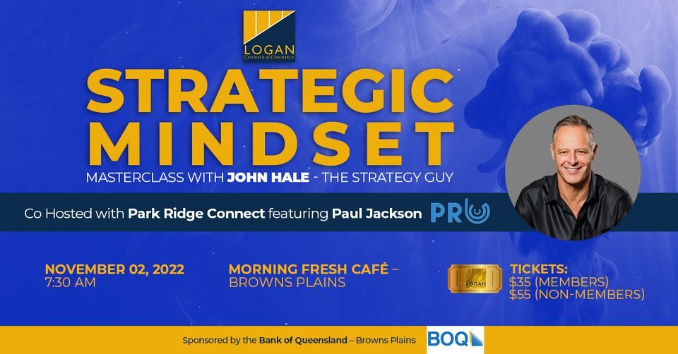 Strategic Mindset Masterclass with John Hale - The Strategy Guy at ...
