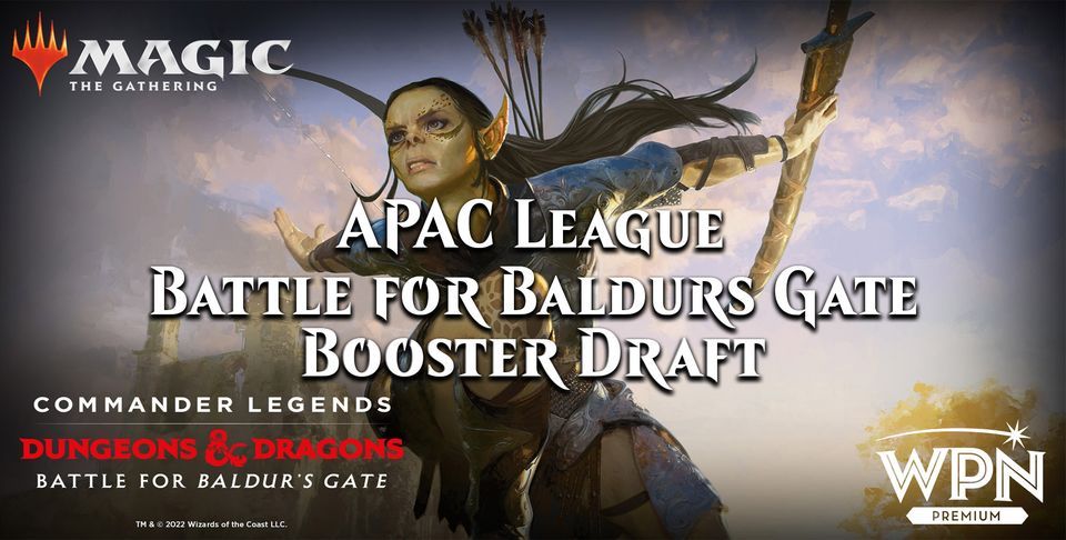 APAC League Commander Legends Battle for Baldurs Gate | Bea DnD Games ...