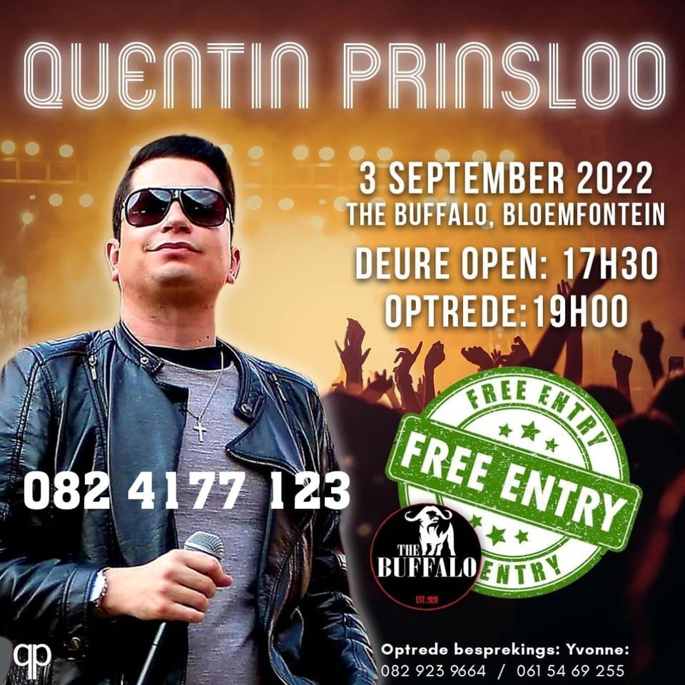 QUENTIN PRINSLOO | The Buffalo, Bloemfontein, FS | September 3, 2022