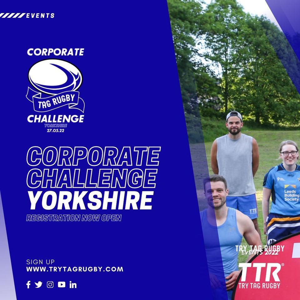 Corporate Challenge Yorkshire 2022 at Burley RUFC, Leeds on 27th May, 2022