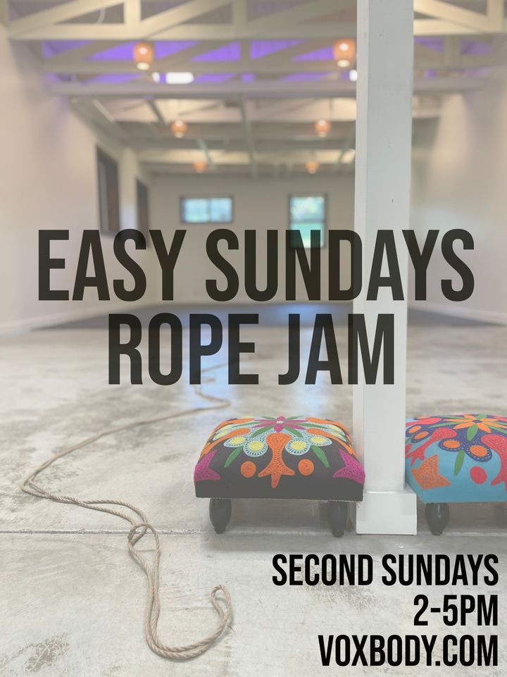Easy Sunday Rope Jam | 4120 Martin Luther King Jr Way, Oakland, CA ...