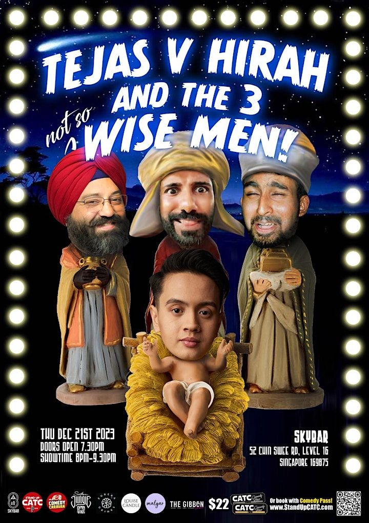 TEJAS V HIRAH and the 3 (not so) WISE MEN! at SKYBAR, Singapore on 21st ...