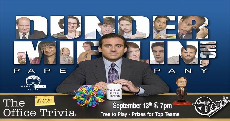 The Office Trivia Night in Madison / East Nashville! | Eastside Bowl ...
