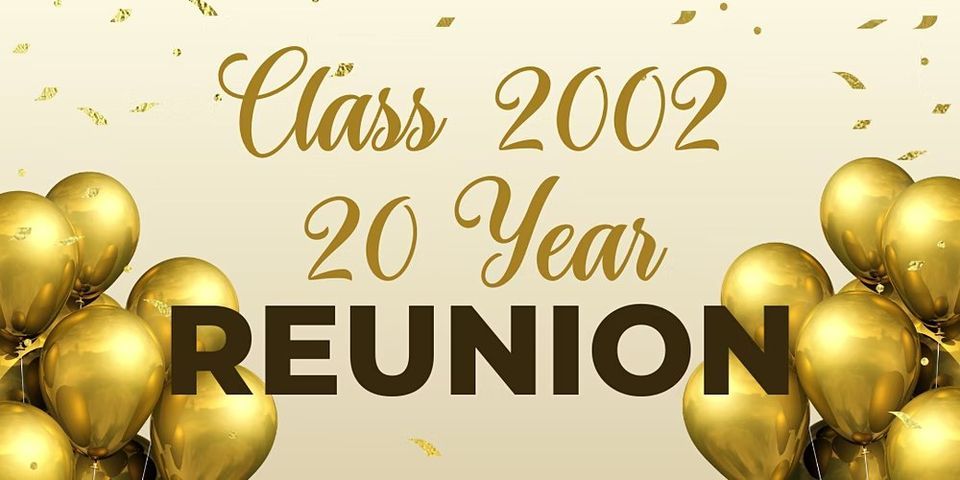 20 Year Reunion - Northwest Class of 2002 | Paolino's Sports Pub & Grub ...