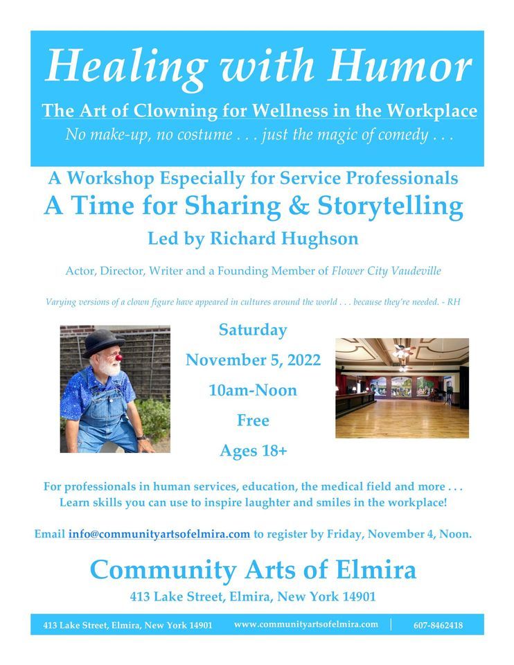 Creative Class: Healing with Humor - The Art of Clowning at Community ...
