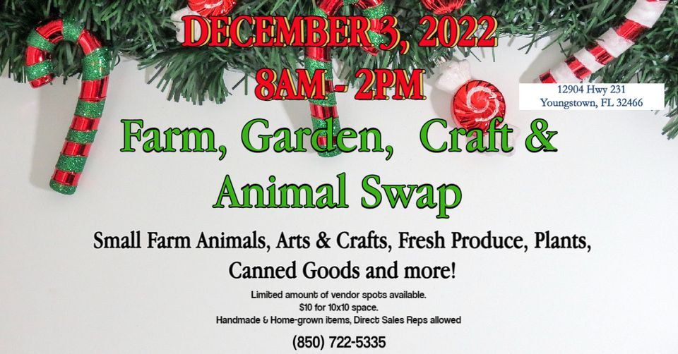 December Farm & Craft Swap at Mid-South Lumber Co of Northwest Fl ...