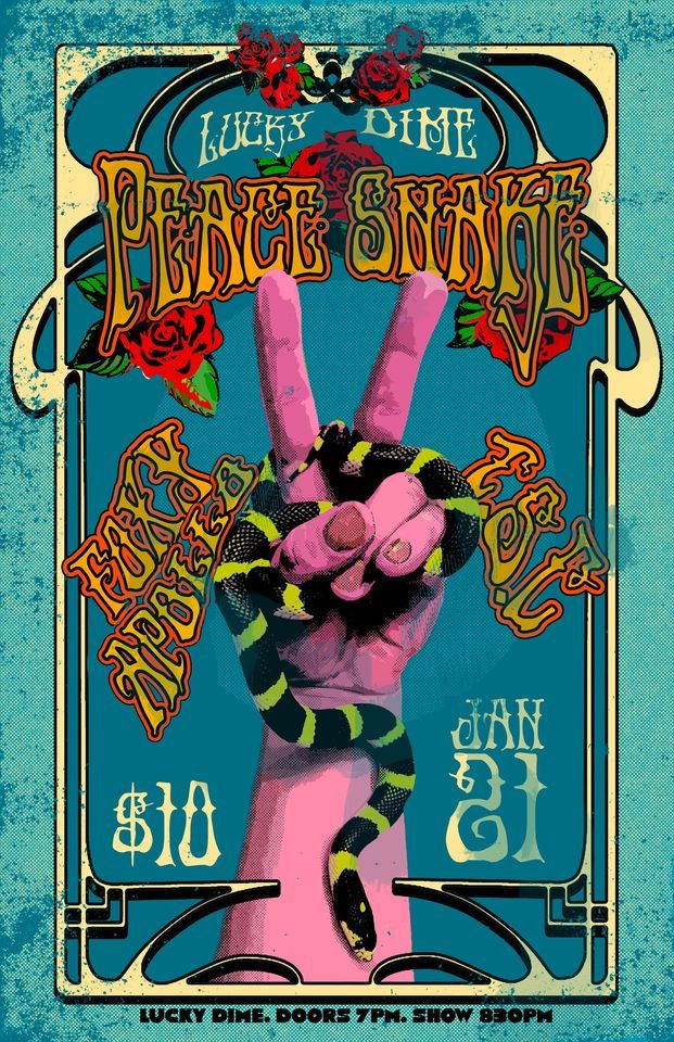 Peace Snake (Debut Show), Foxy Apollo, Trash Sound Conglomerate at ...
