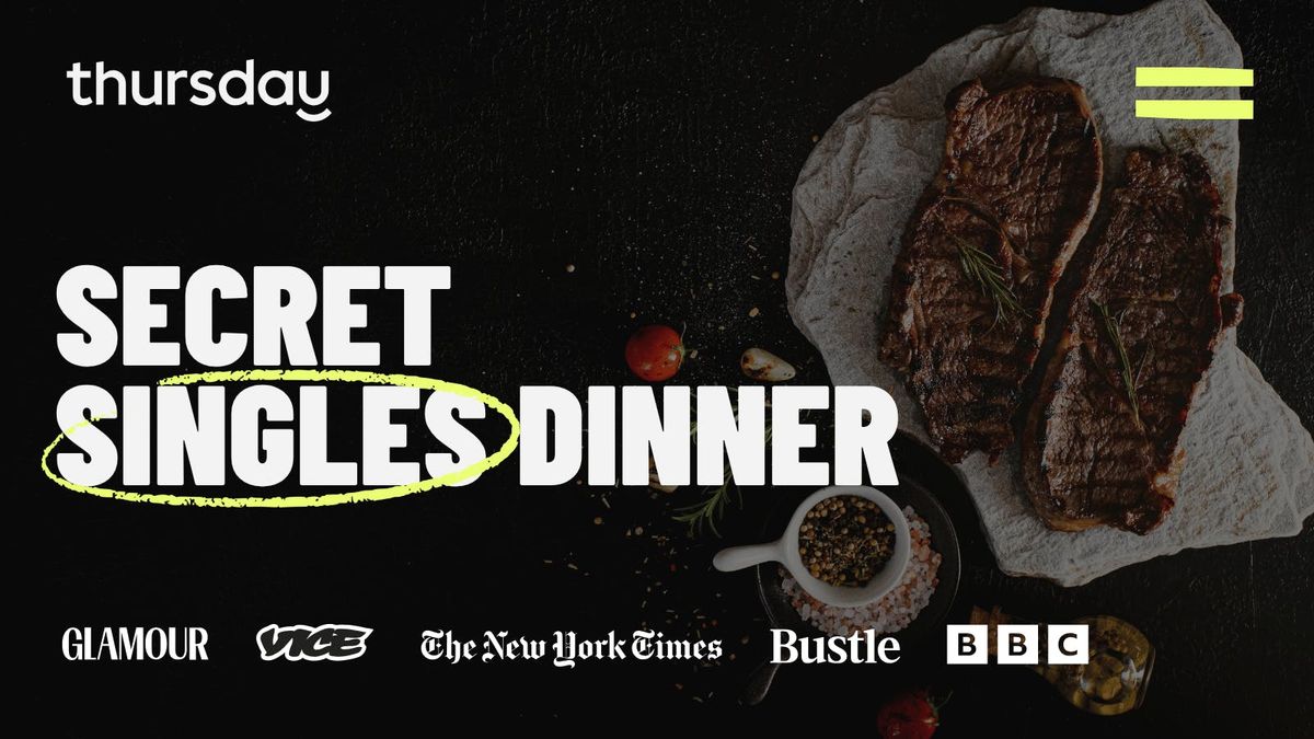 Thursday Dinner | Secret Singles Dinner (30+) | Coral Gables at Coral Gables, Miami on 16th ...