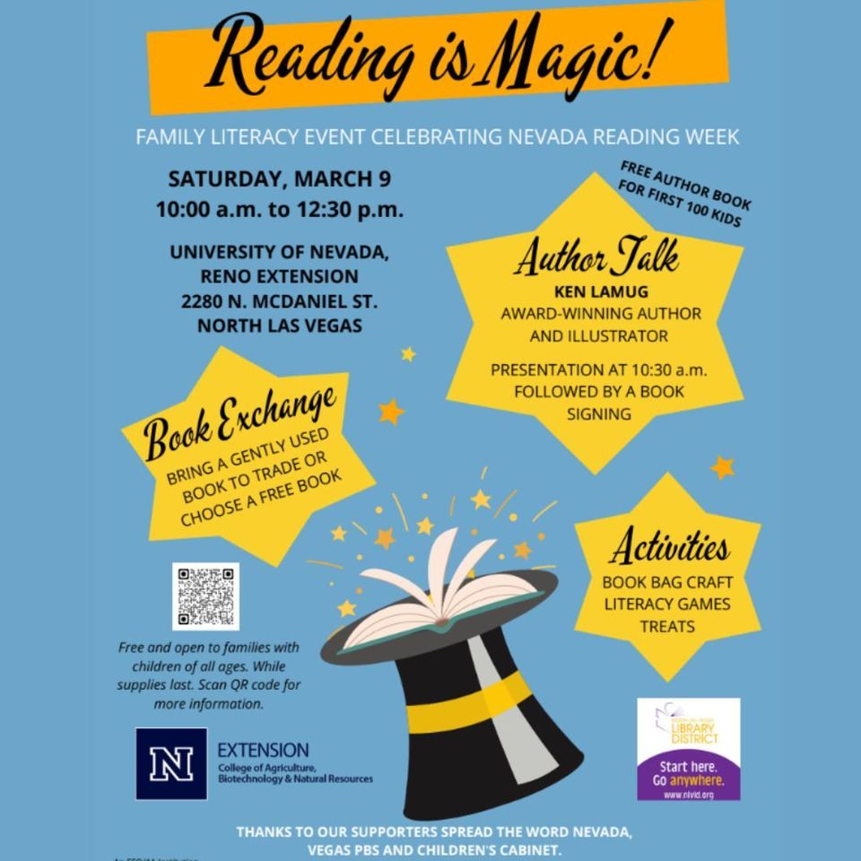 Reading is Magic! at 2280 McDaniel St, North Las Vegas, NV 89030-6323 ...