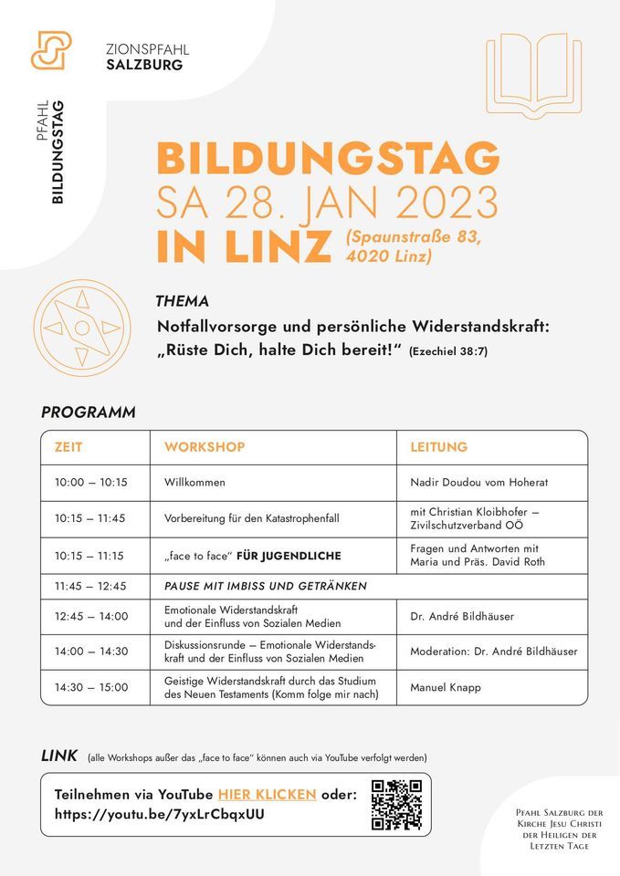 Pfahl-Salzburg-Bildungstag 2023: Notfallsvorsorge & persönliche ...