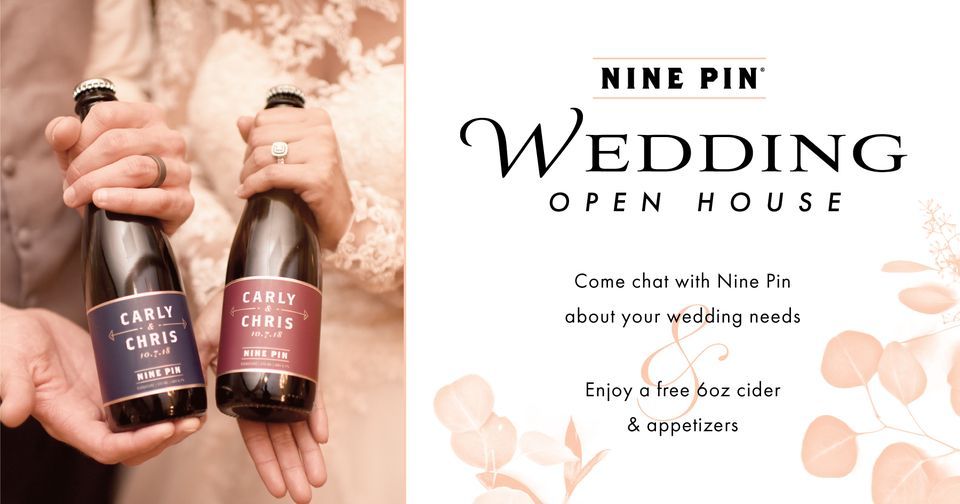 Nine Pins Wedding Open House | Nine Pin Cider, Albany, NY | March 4 to ...