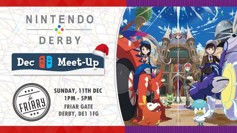 Nintendo Derby December Meet - Pokemon Scarlet and Violet | The Friary ...