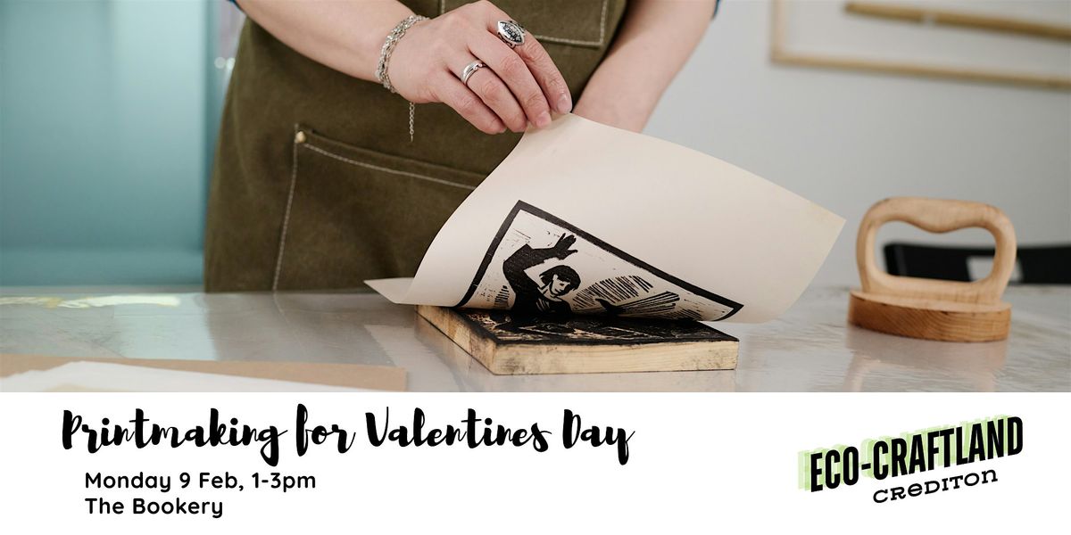 Valentines Printing with Simon Ripley for the EcoCraftland Project at ...