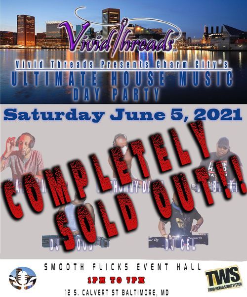 Ultimate House Music Day Party | 12 S Calvert St, Baltimore, MD 21202 ...