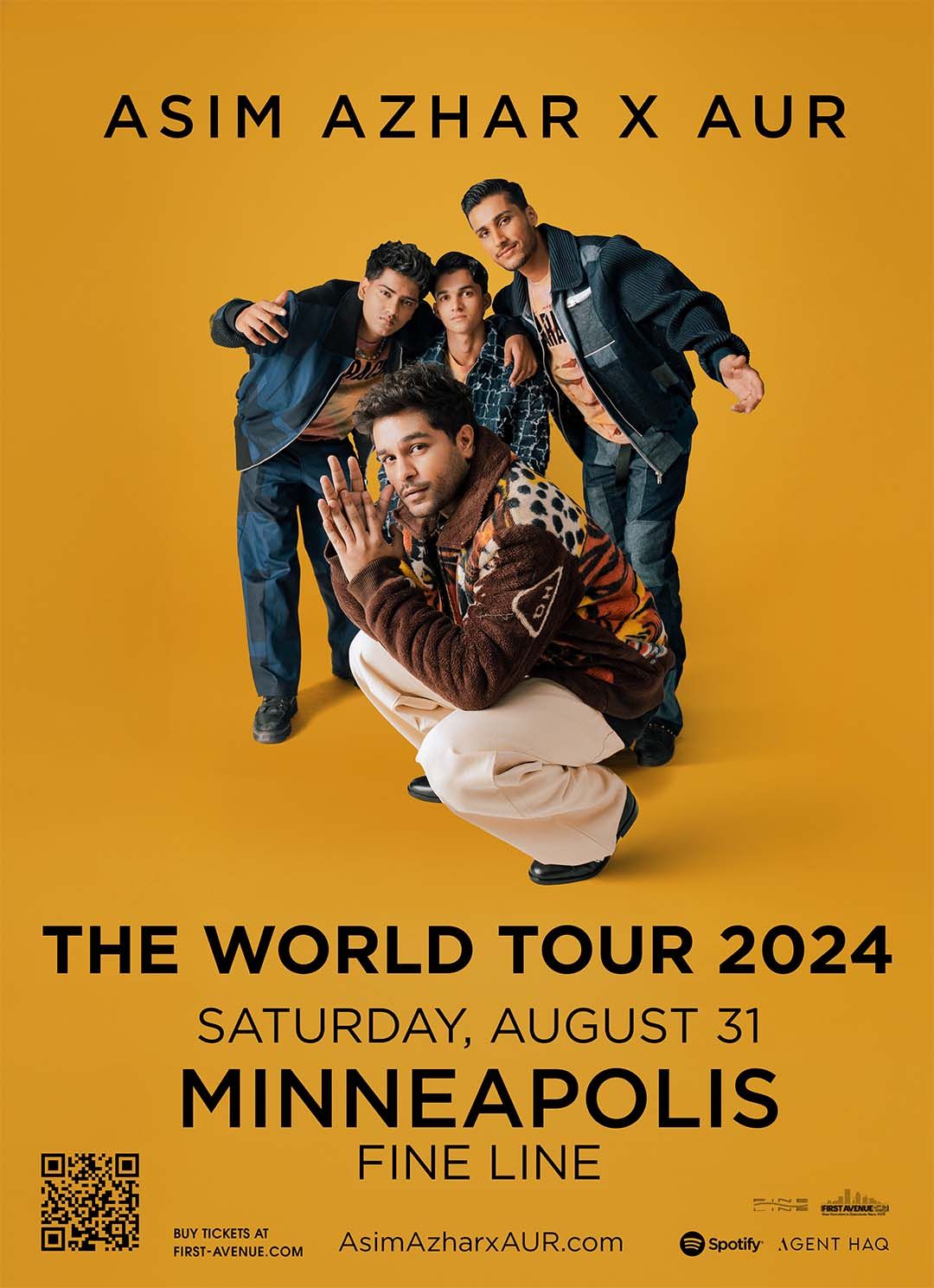 Asim Azhar and AUR at Danforth Music Hall, Toronto on 5th September, 2024