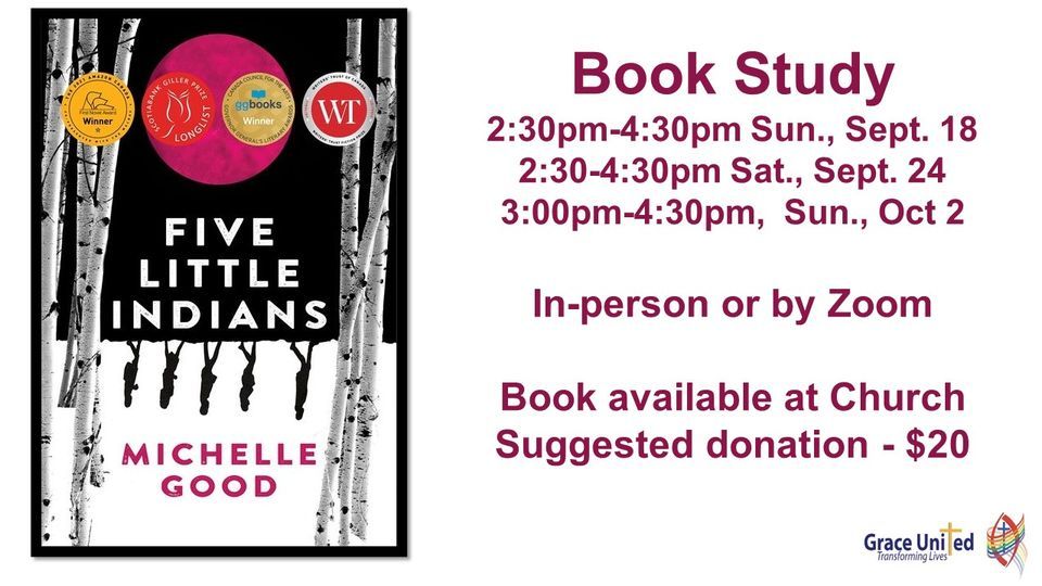 Book Study - Five Little Indians | Grace United Church, Dartmouth, NS ...
