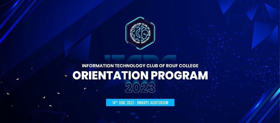 ITCRC Orientation Program 2023 | Birshreshtha Munshi Abdur Rouf Public College Dhaka [BMARPC ...
