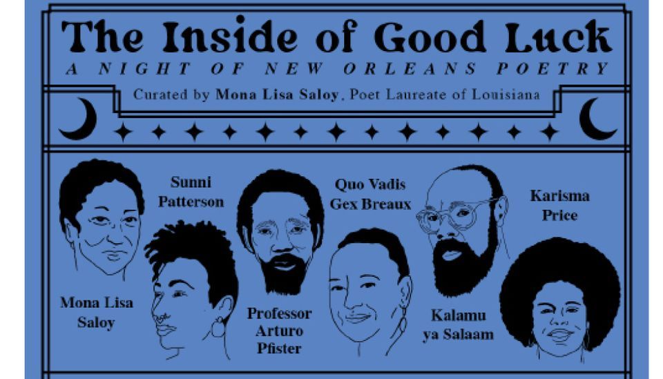 The Inside of Good Luck: A Night of New Orleans Poetry Hosted by Mona ...