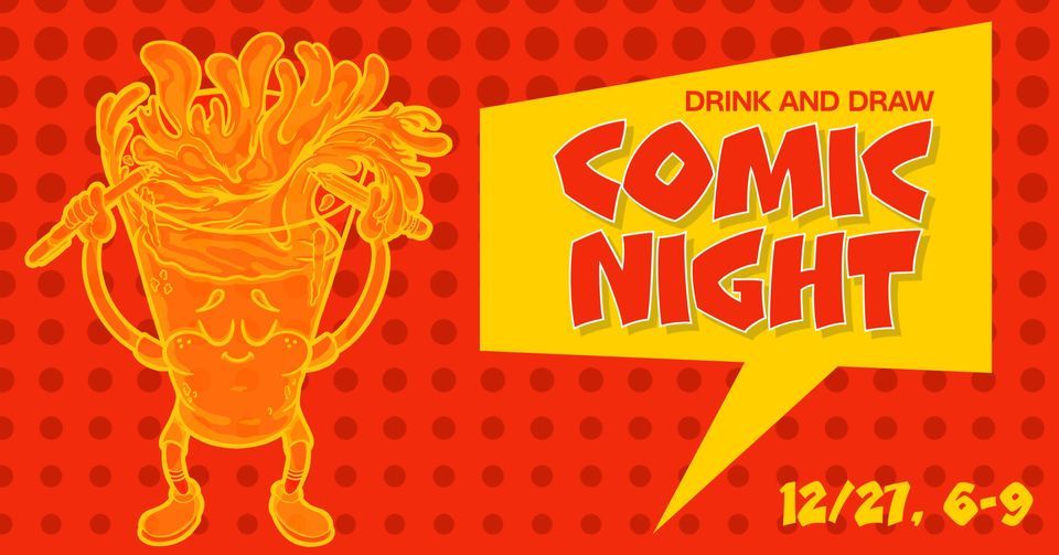Drink&Draw : Comic Night | Draft Taproom, Fort Wayne, IN | December 27 ...