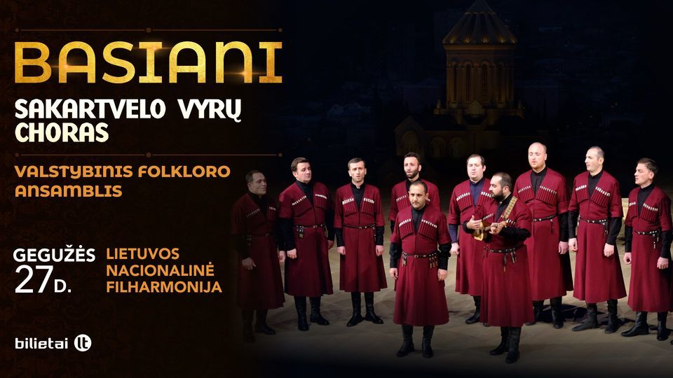 BASIANI | Filharmonija, Vilnius, VL | May 27, 2022