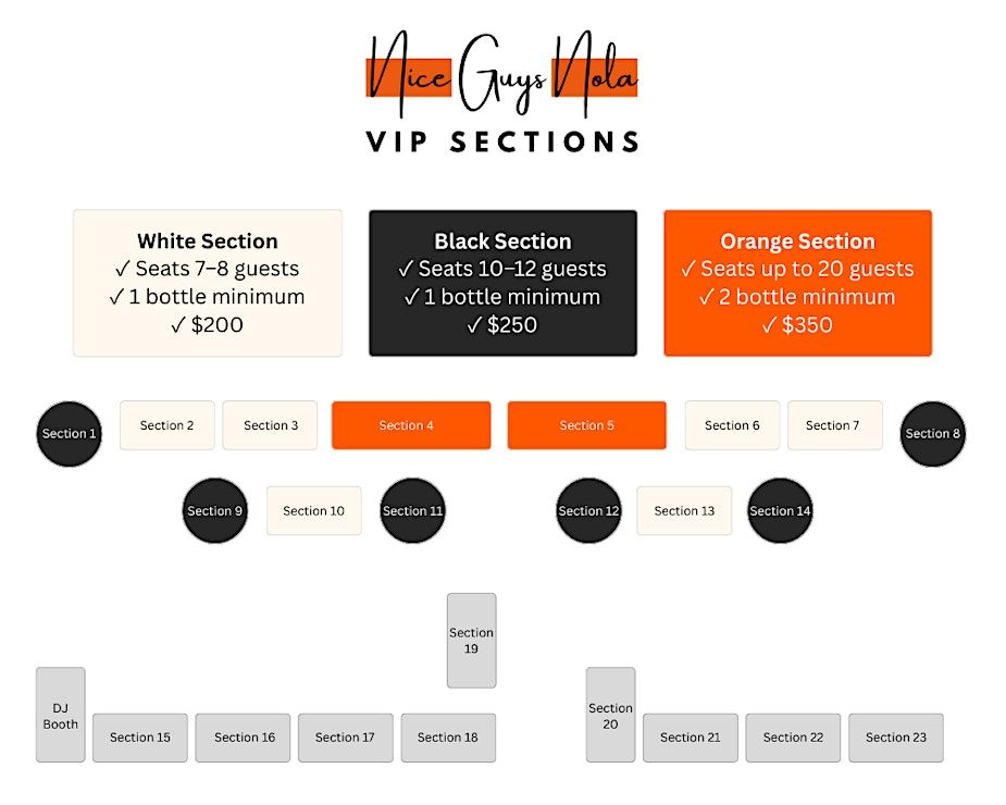 VIP Brunch at Nice Guys Nola – Sunday, February 8th at Nice Guys Nola ...