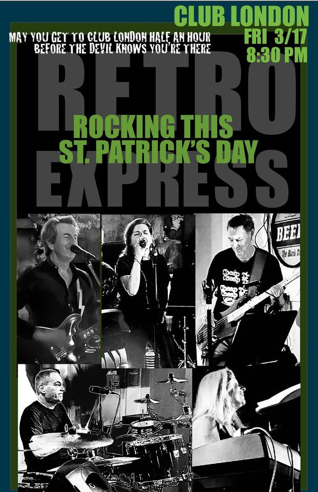 Retro Express this Friday at Club London! | Club London Wine Bar ...