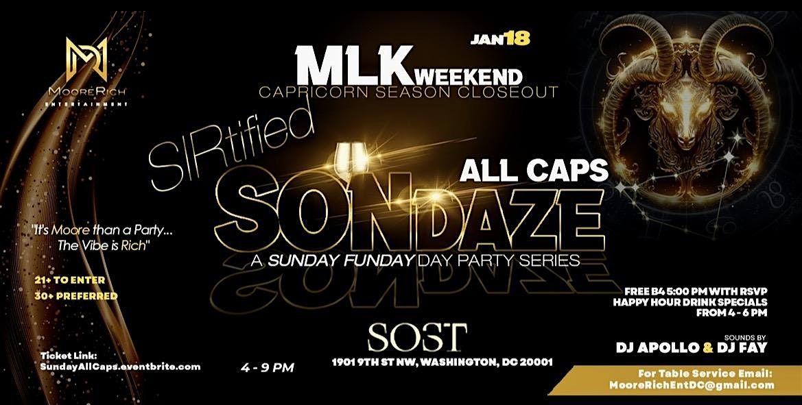 SiRtified SONdaze! SUNDAY FUNDAY... ALL CAPS!!! Cap Season Closeout at ...