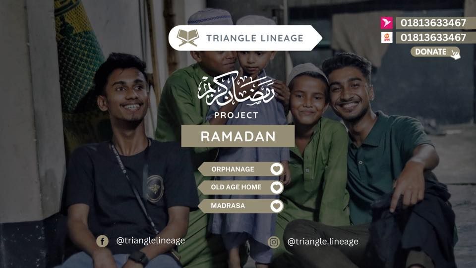 Project, “Ramadan” by Triangle Lineage | Khilgaon,Dhaka,Bangladesh, | April 10, 2023