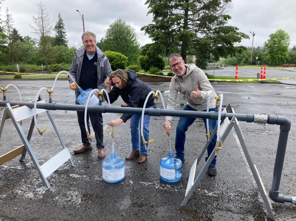 Emergency Water Station Grand Opening - Sheldon Community Center at ...