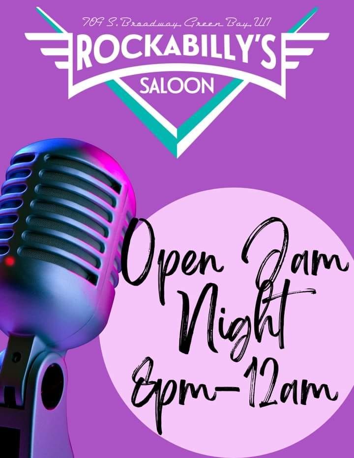 Open Jam at Rockabilly's Saloon, Green Bay on 12th January, 2023
