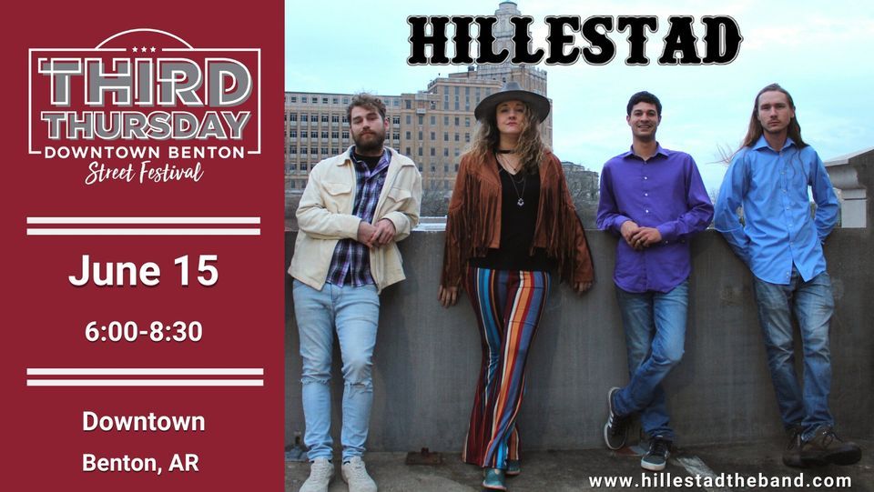 Hillestad live at Downtown Bentons Third Thursday | Downtown Benton ...